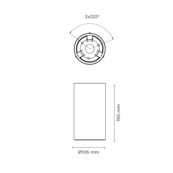 701202 CYLINDER MINI COB | Puk